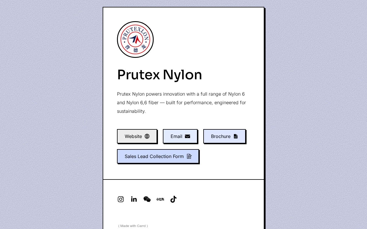Prutex Nylon — Official Links